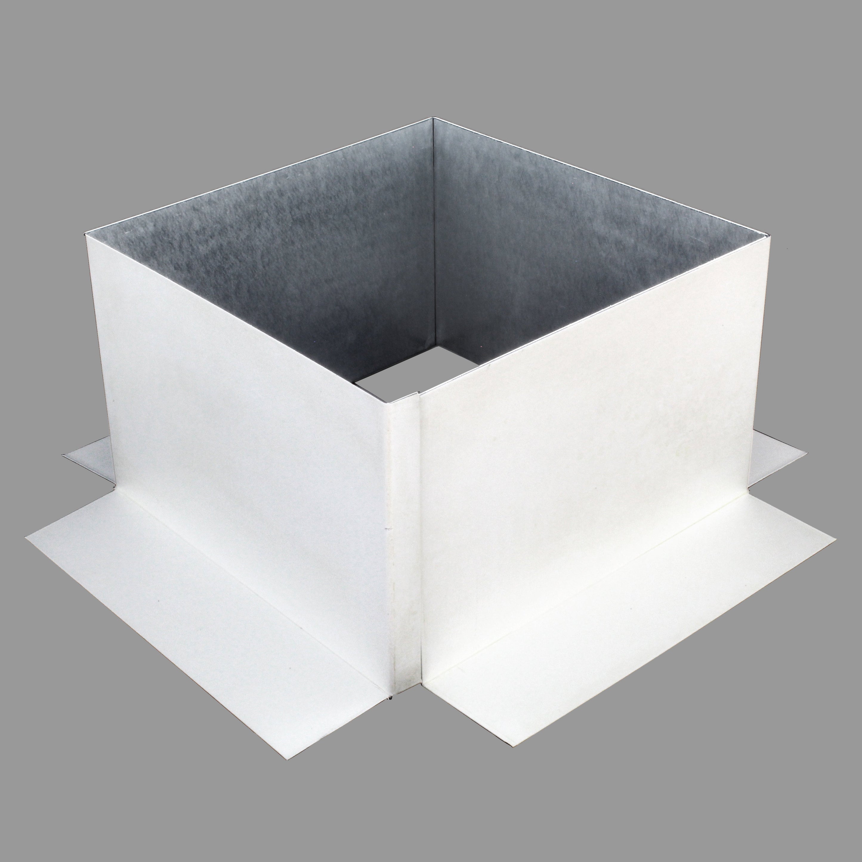 Open Pitch Pan - Pitch Pocket TPO Clad Steel 8" x 8" Wide x 5" Tall ...