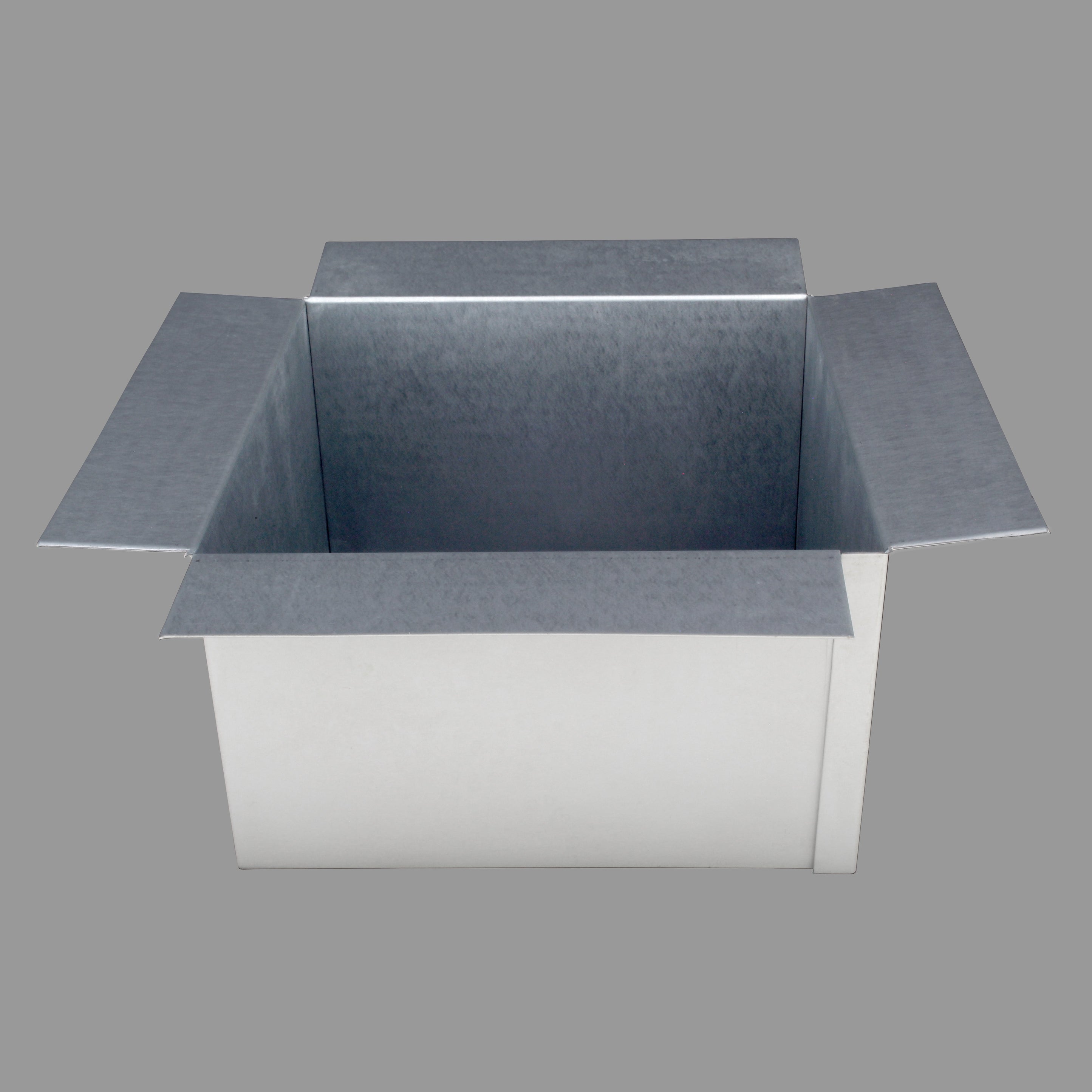 Open Pitch Pan - Pitch Pocket TPO Clad Steel 8" x 8" Wide x 5" Tall ...